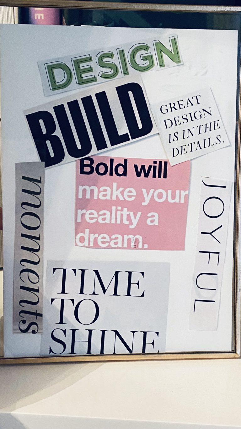 How to Design Your Life and Home Now With 5 Simple Vision Board Ideas